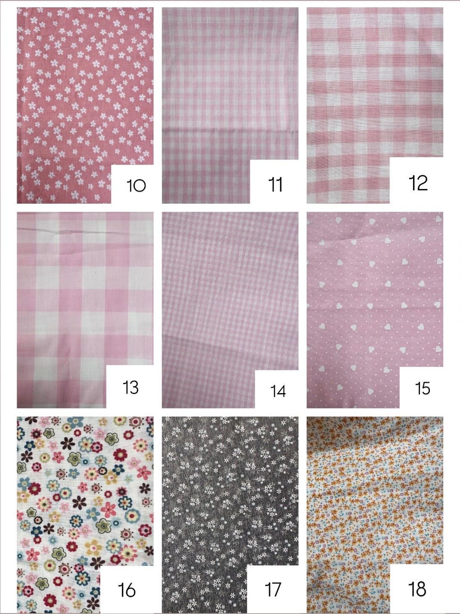 Fabric Name Banners - Etsy