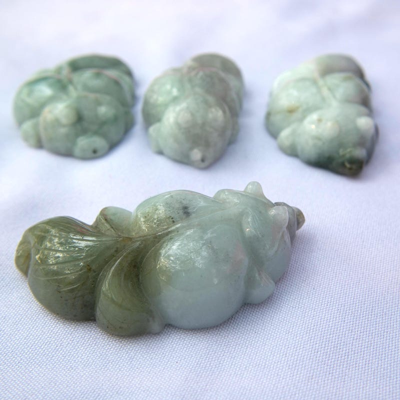Jade Goldfish - Etsy