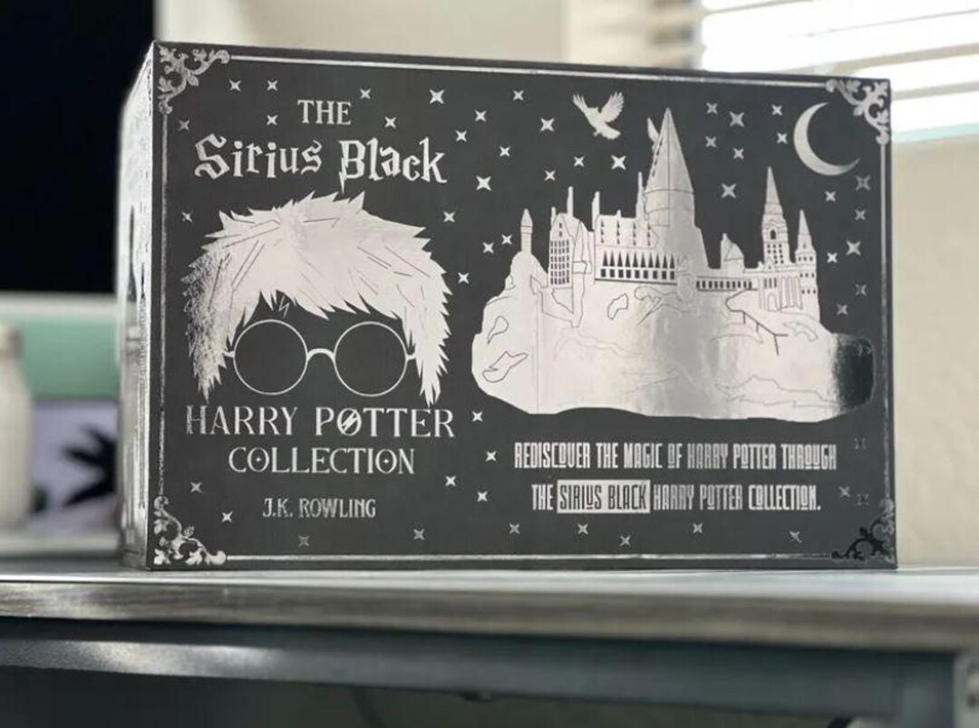 The Serious Black Harry Potter Collection (WITH SLIPCASE) Rebound ...