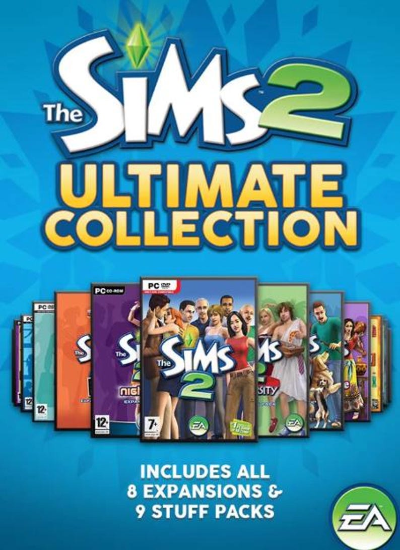 The Sims 2 Ultimate Collection Complete With ALL Expansions and Stuff ...