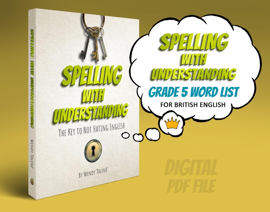 Grade 5 Spelling Lesson Plans - British English - Spelling With ...