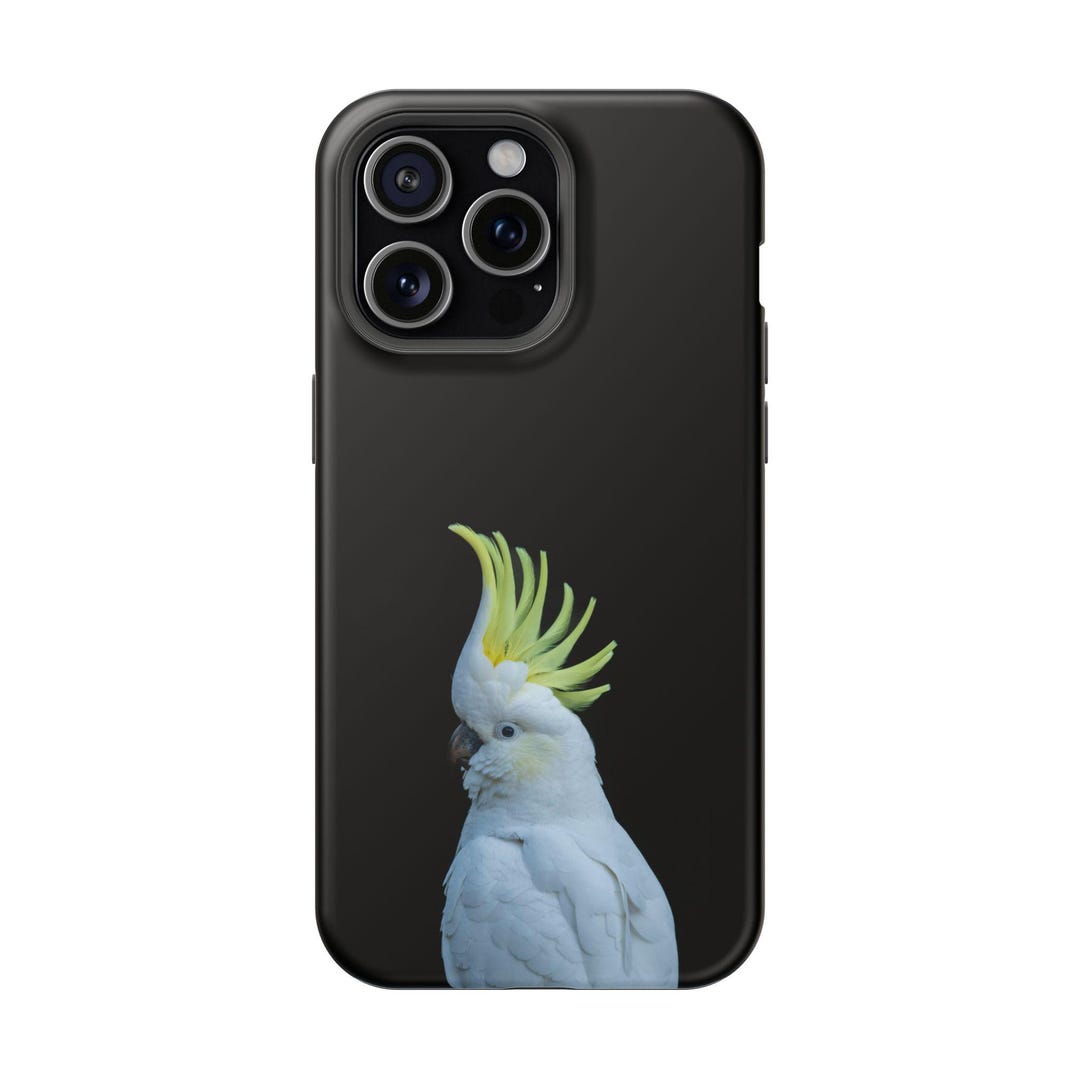 Sulphur Crested Cockatoo - Magnetic Impact-resistant Phone Case - Fono ...