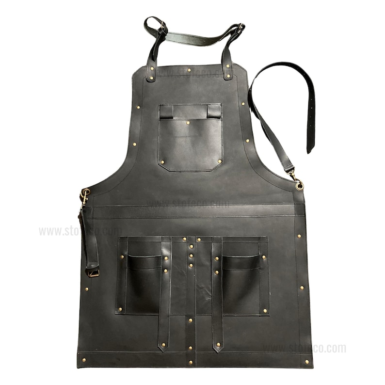 Custom Engraved Leather Work Apron: Blacksmith, Welder, Metalworking - Etsy