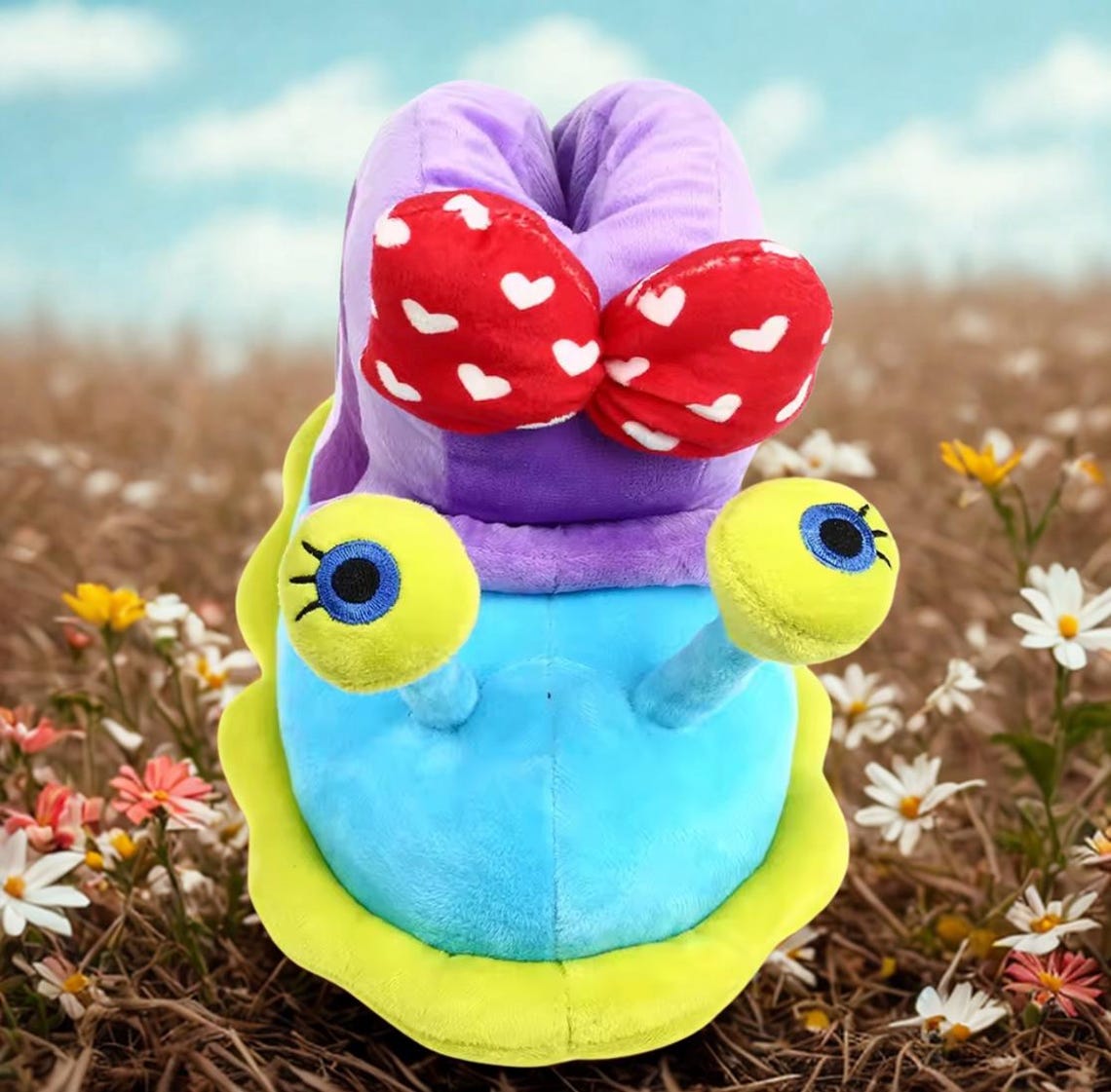 Custom Handmade Gary the Snail Slippers - Spongebob Inspired Plush ...