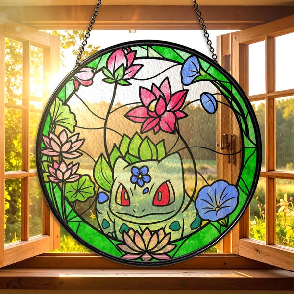 Anime Stained Glass - Etsy