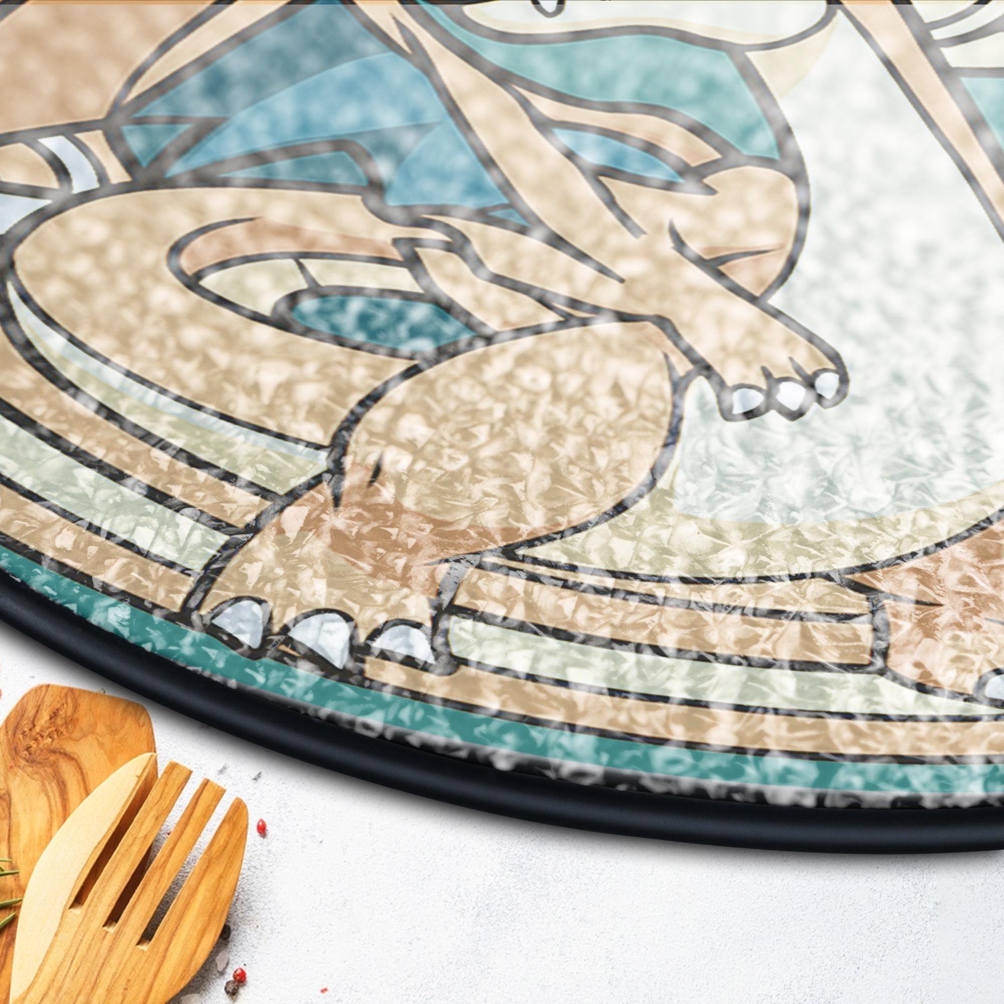 Charizard Stained Glass Suncatcher Fire Dragon Charizard Decor ...