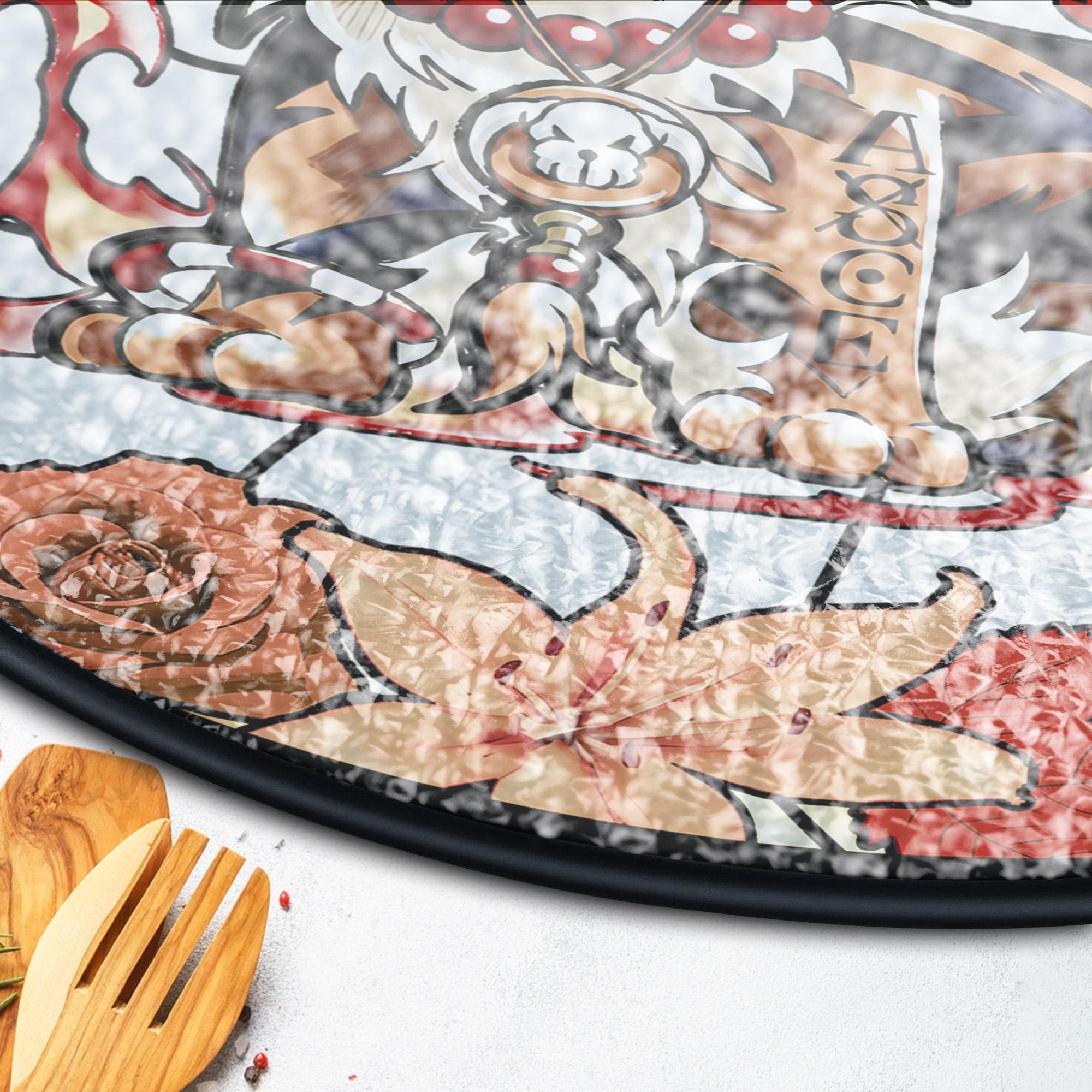 Arcanine Stained Glass Suncatcher Legendary Fire Arcanine Window ...