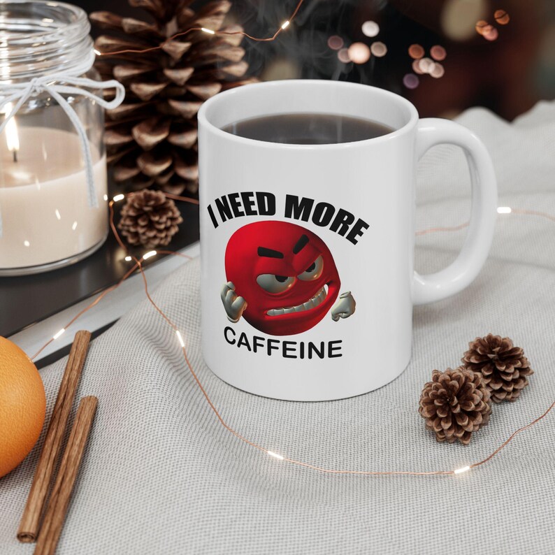 Funny Meme Mug, Sarcastic Coffee Cup, Humor Emoji Mug, Gift for Coffee ...