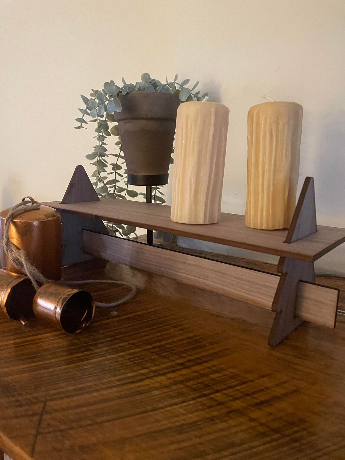 Christmas Themed Riser, Shelf SVG Folds Flat, Easy to Assemble - Etsy