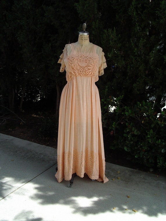 edwardian tea gown ladies - Gem