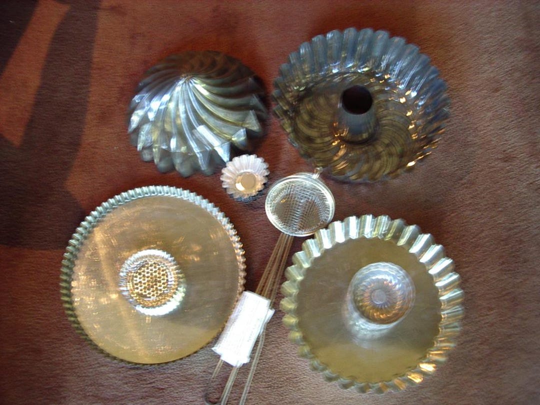 Fancy French Baking Pans Various Sizes, Pastries, Cakes & Molds SALE ...