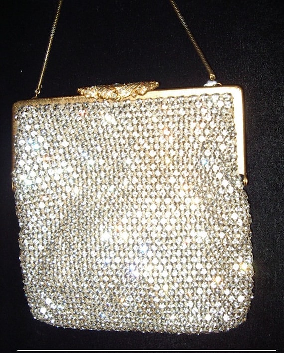 Sparkling! all rhinestone purse - Gem