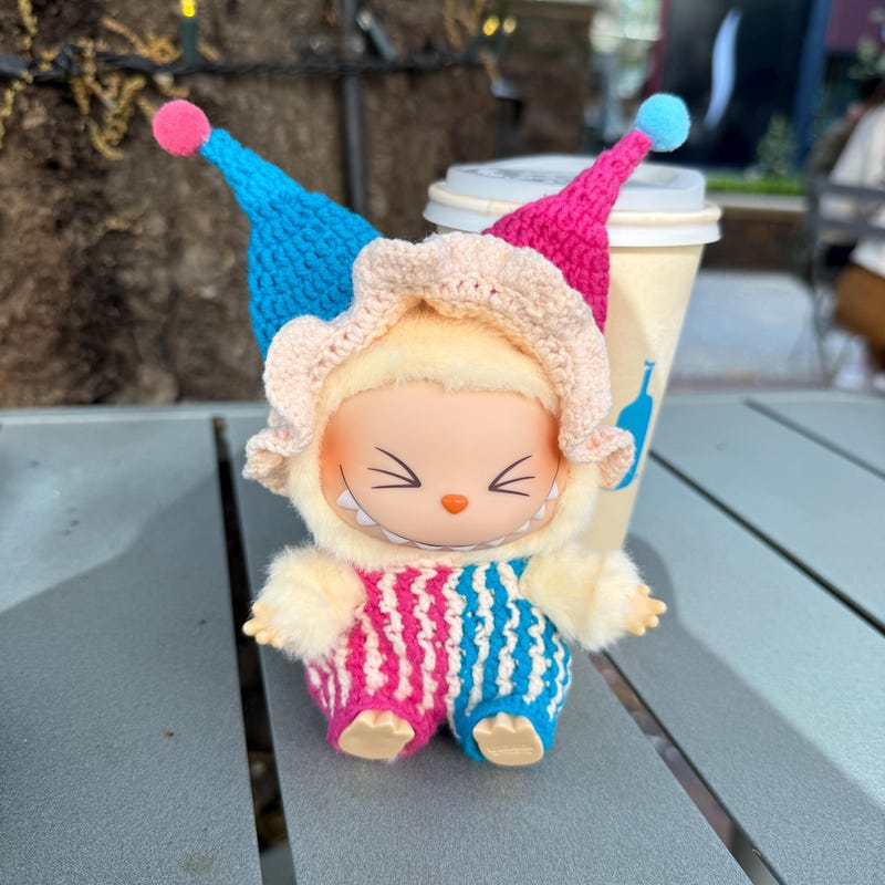 Labubu Sitting - Etsy