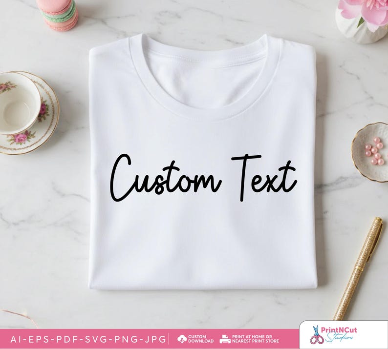 Custom Name SVG | Custom Text PNG | Custom Design Svg | Custom Name ...