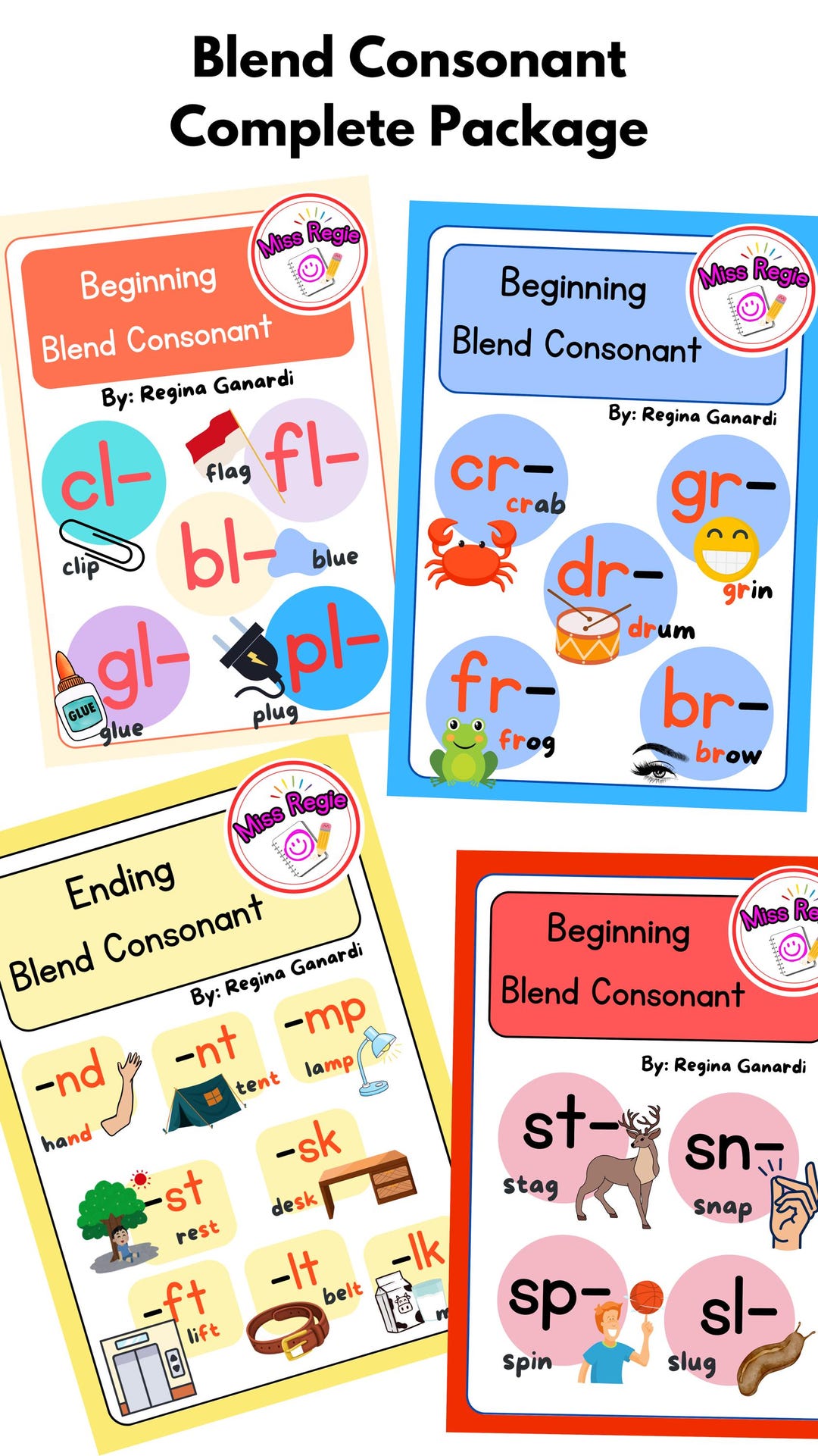 Ultimate Blend Consonant Worksheet Pack | Phonics Practice & Printable ...