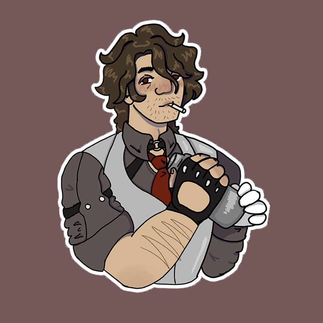 Gallagher Vinyl Stickers - Etsy