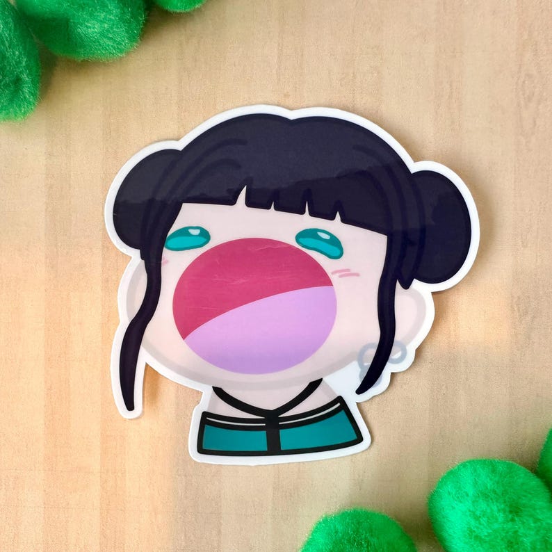 Kawaii Kpop Demon Hunters Stickers – Huntrix Silly Fan Art of Rumi, Mira & Zoe | Handmade Vinyl ...