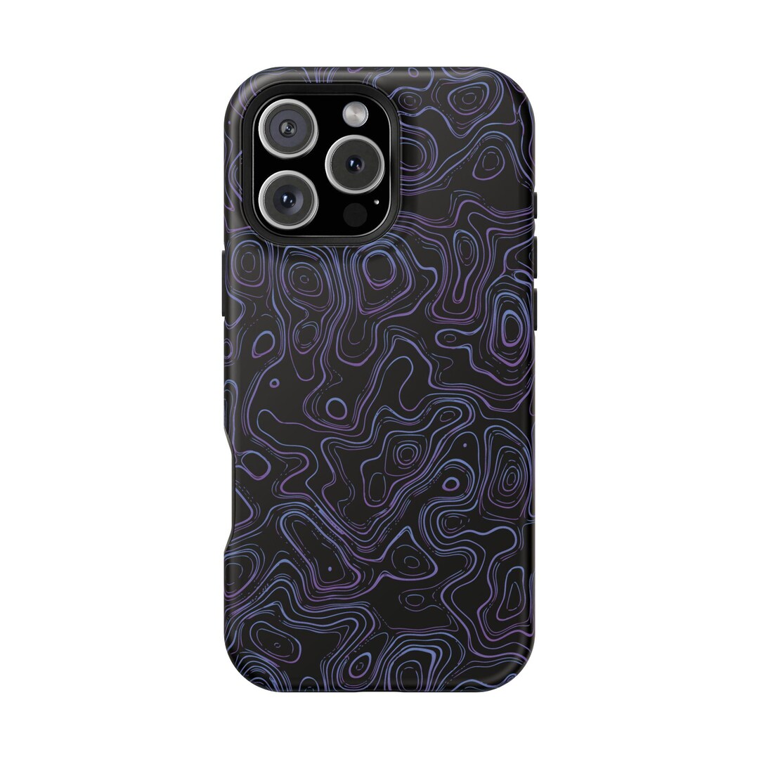 Twisted Twilight Terrain - Magnetic Tough Phone Case for Apple Iphone ...