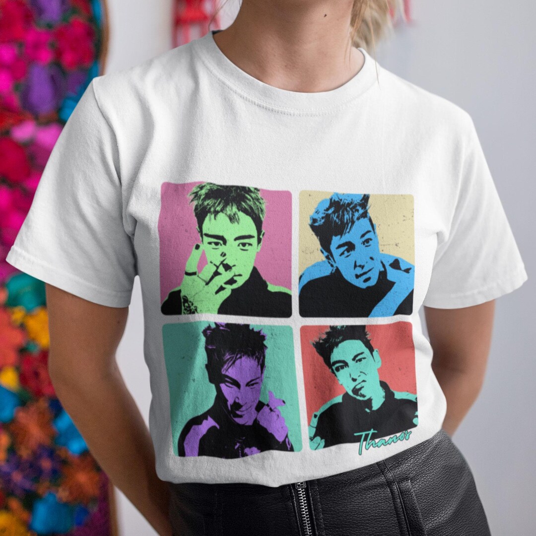 Thanos the Rapper, Choi Seung-hyun Pop-art Kpop Fan Gift, Korean ...