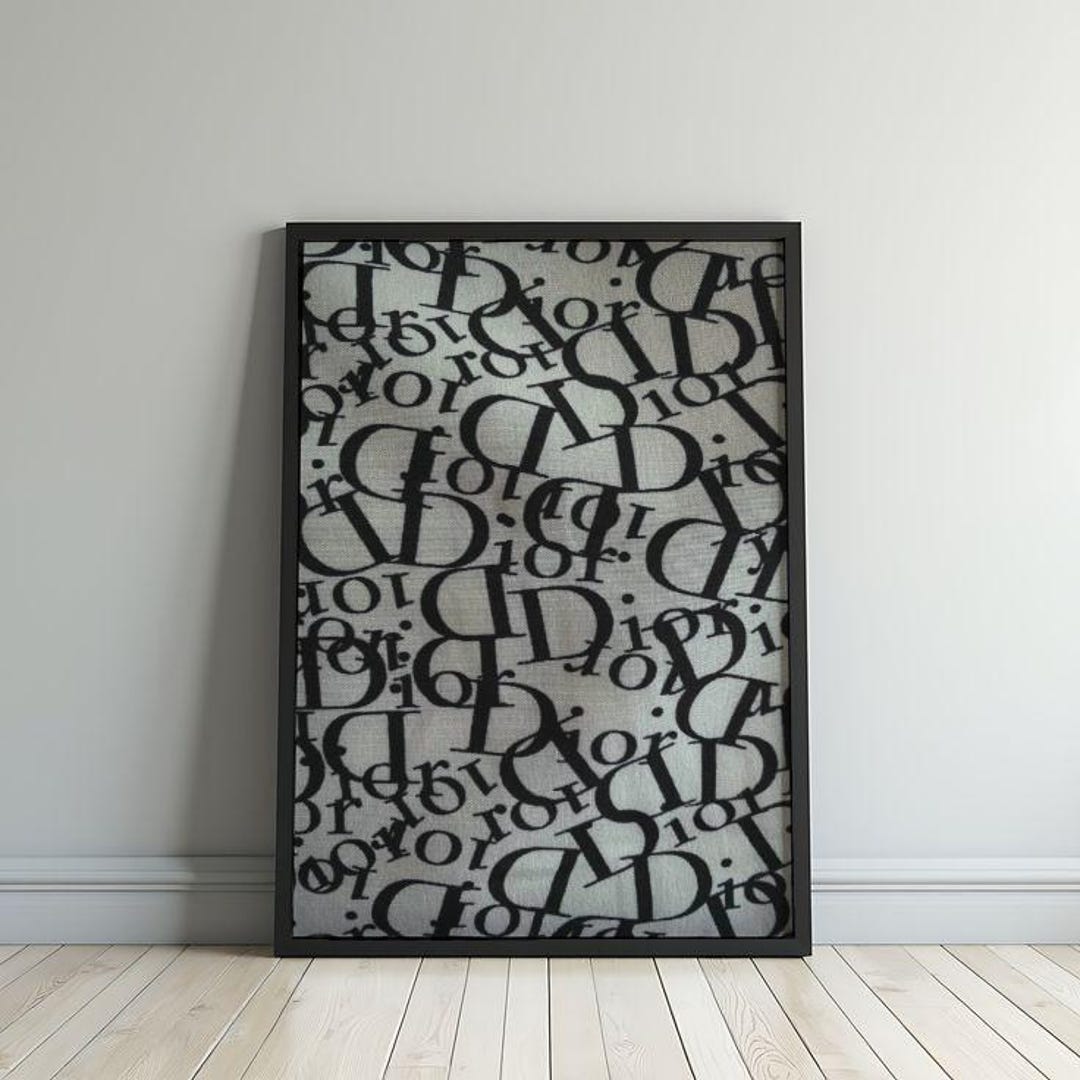 DIOR Poster, Luxury Fashion Digital Print, Trendy Aesthetic Art ...