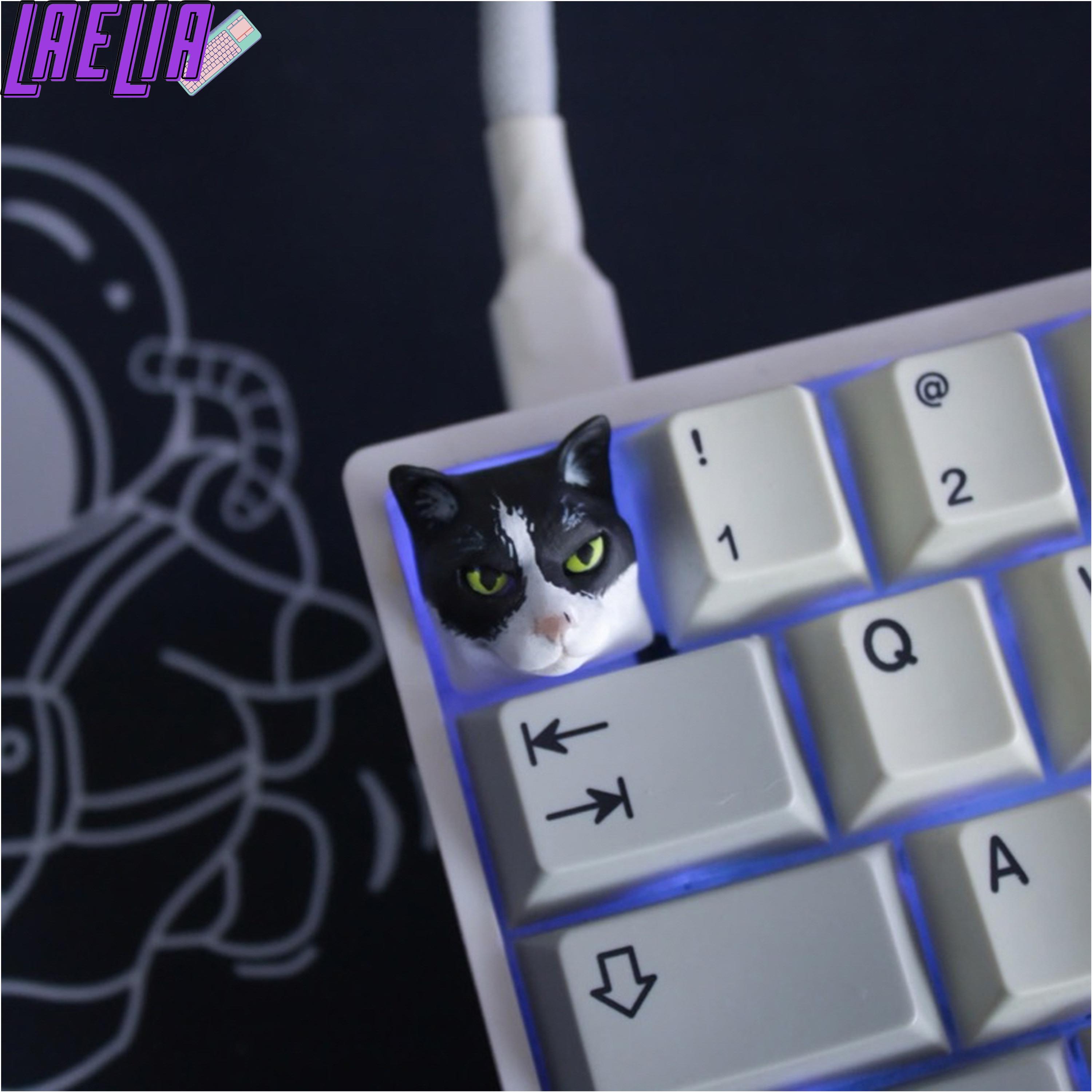 Feline-themed Keycap – Cat-inspired Keyboard Key, Cat Keycap, Gift for ...