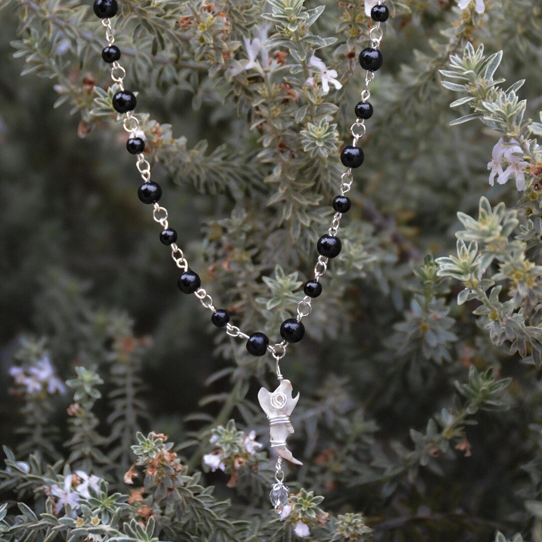 Hades | Goth Choker Ethically Sourced Rat Jaw Bone Pendant Oddities ...