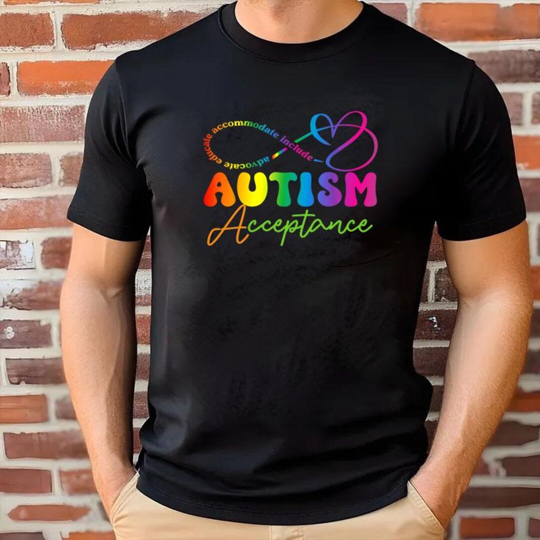 Autism Awareness Png, Acceptance Infinity Symbol Advocate Educate Png ...