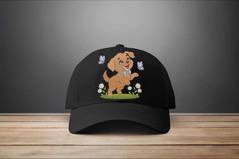 Cute Baby Dog Embroidery Design, Dog Machine Embroidery Design, 4 Sizes ...