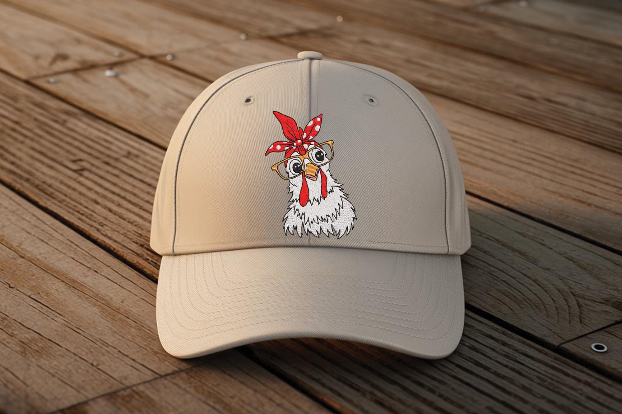 Chicken Lady Embroidery Design, Cute Chicken Machine Embroidery Design ...