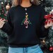 Music Note Christmas Tree Embroidery Design, Christmas Music Note ...