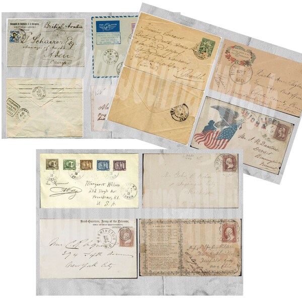 Old Envelopes - Etsy