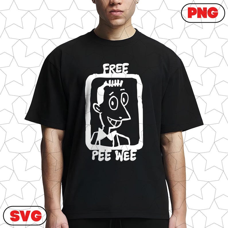 Free Pee Wee PNG, Funny Retro Meme Design, Pee-wee Herman Inspired ...