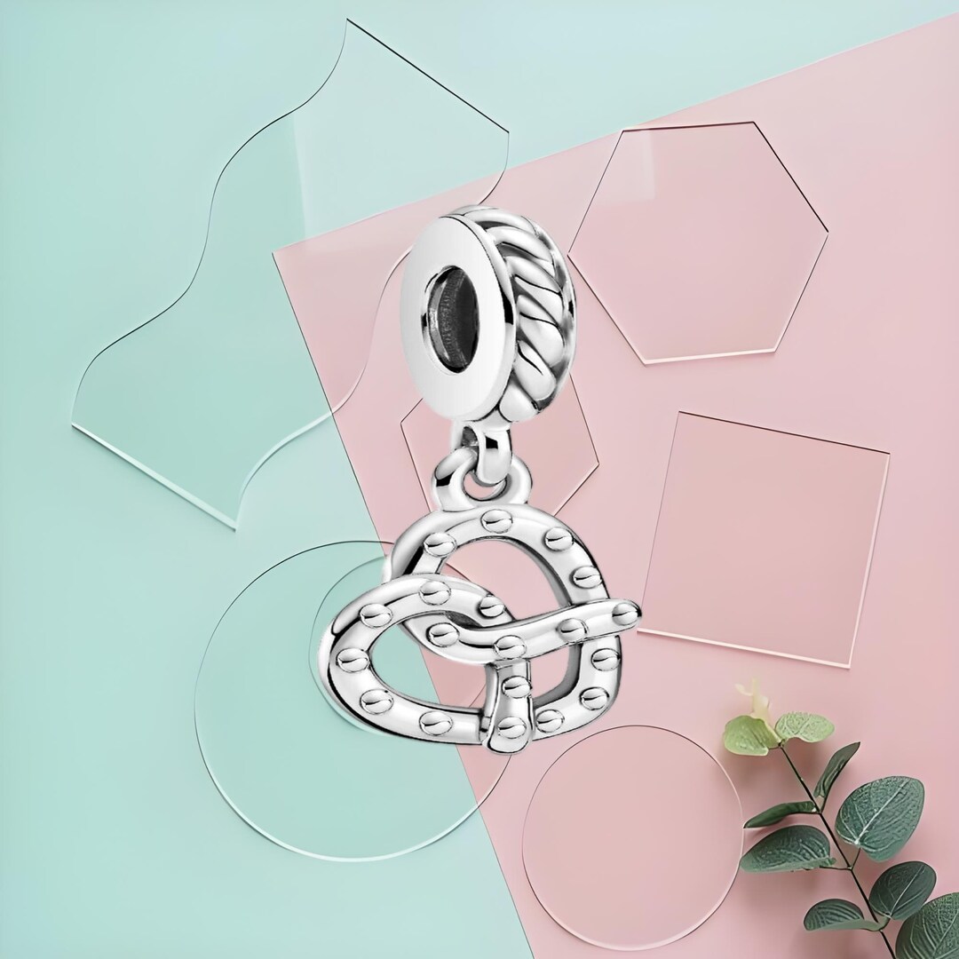 Pretzel Dangle Charm,silver Charms,pandora Charm,bracelet Charms,gift ...