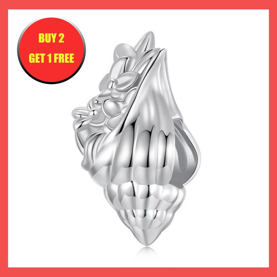 Conch Charm,silver Charms,pandora Charm,bracelet Charms,gift for Girls ...