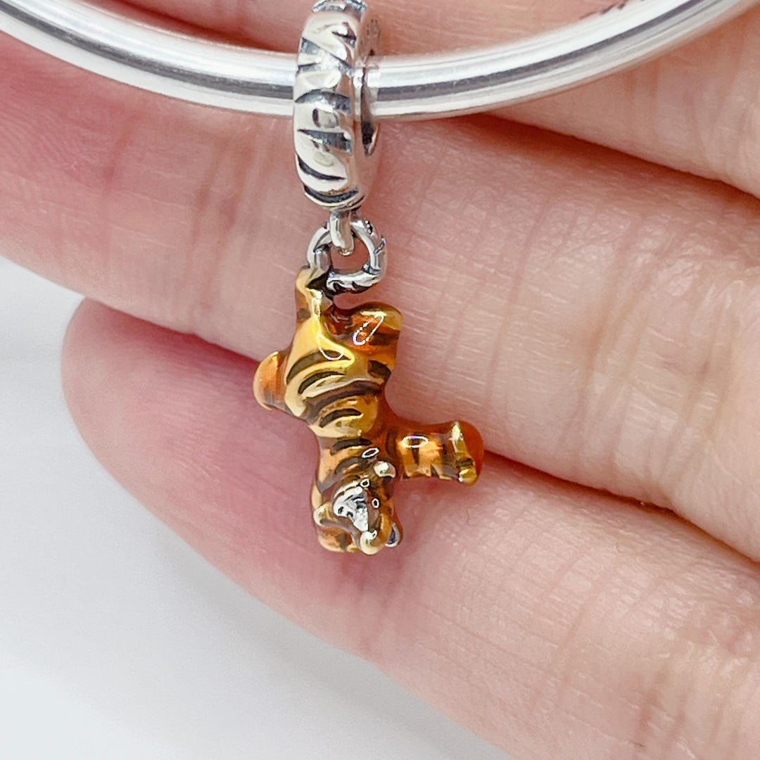 Winnie the Pooh Tigger Dangle Charm,silver Charms,pandora Charm ...