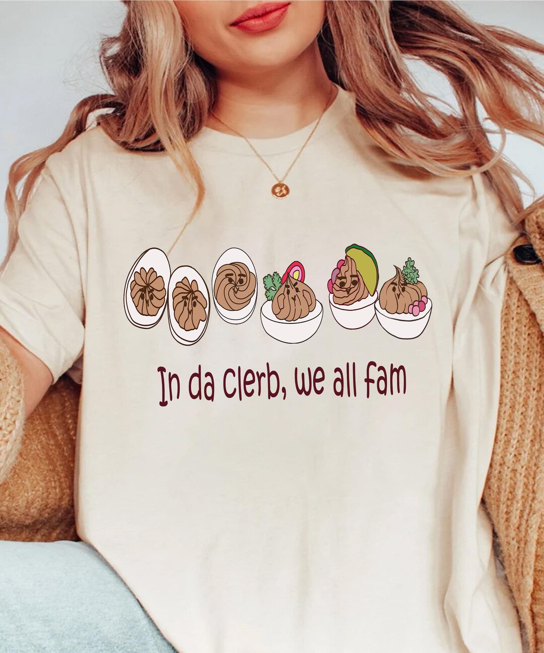 In Da Clerb We All Fam PNG, Funny Deviled Egg Png, You Know Why I'm ...