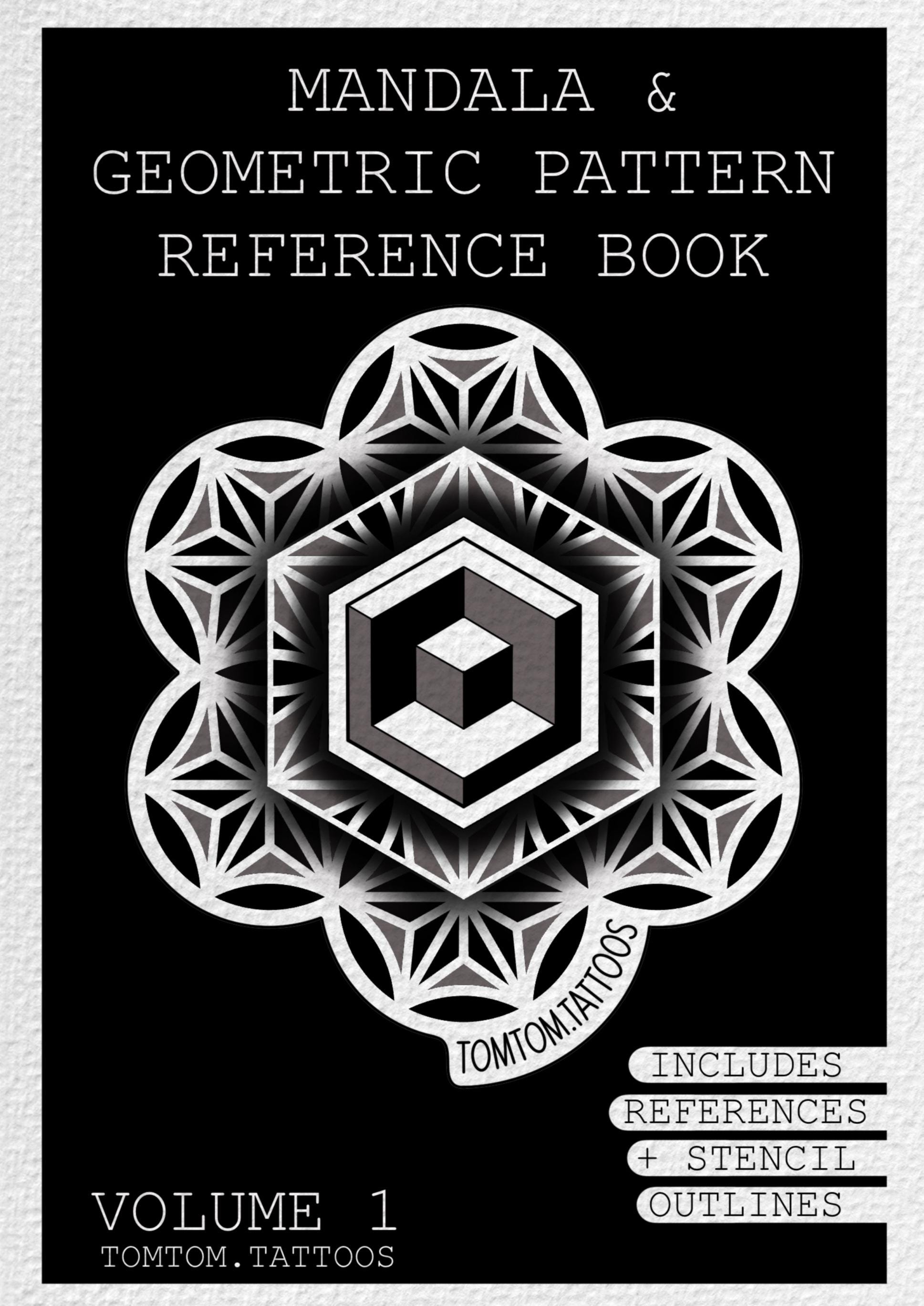 Mandala/pattern Stencil and Tattoo Reference Ebook - Etsy