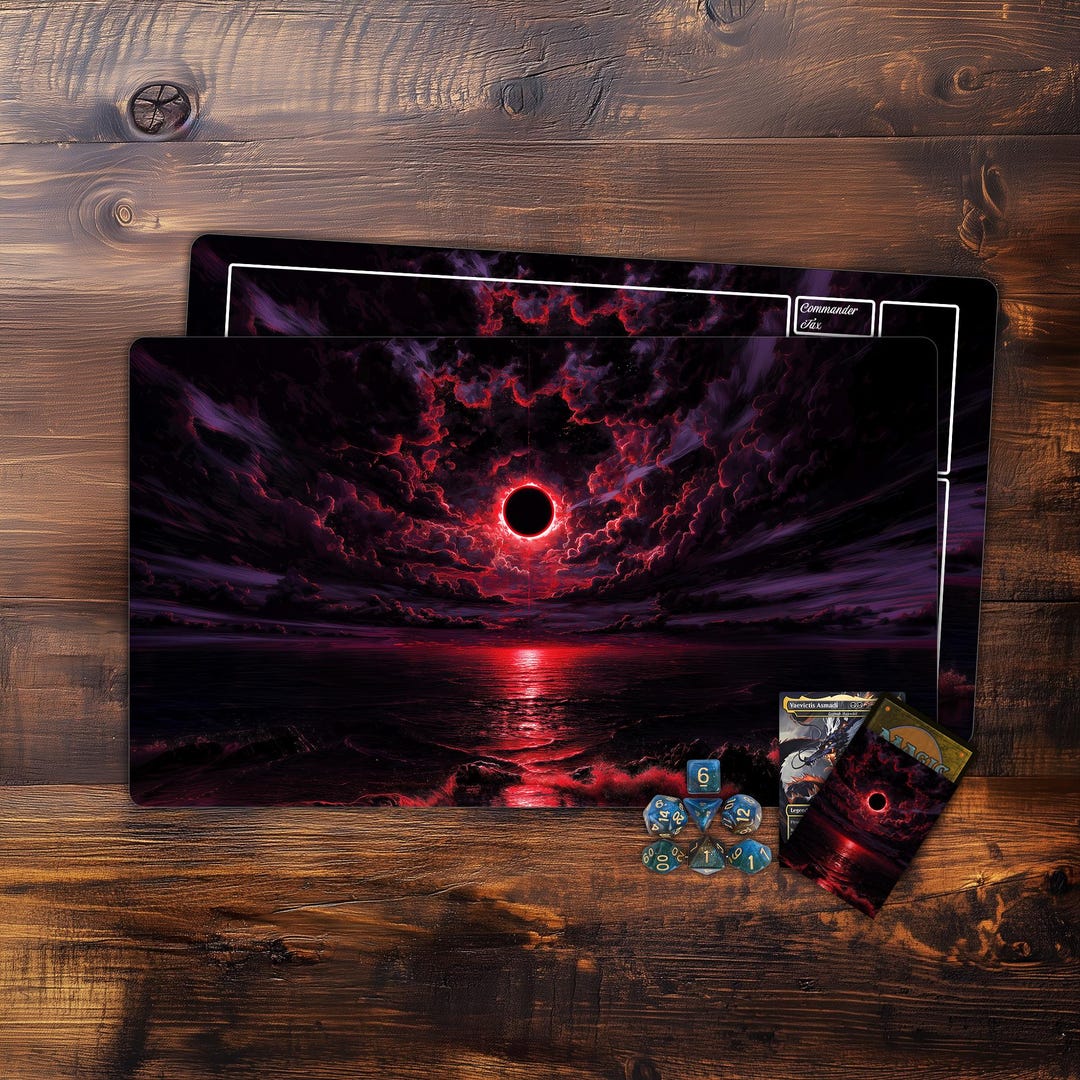 Apocalyptic Eclipse MTG Playmat Gift for Mtg Game Lovers - Perfect ...