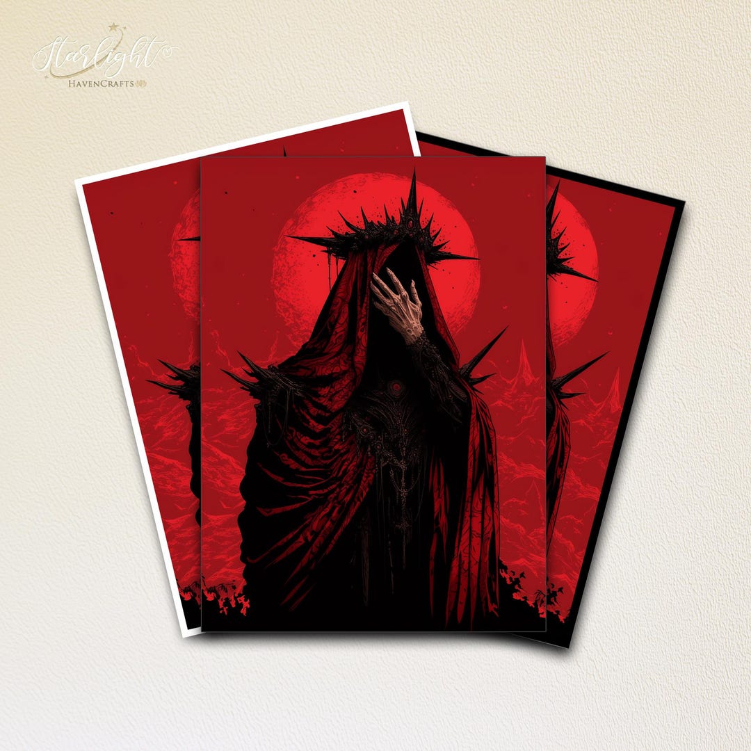 Mtg Card Sleeves,the Masked : Blood Moon Finale Card Sleeves,top ...