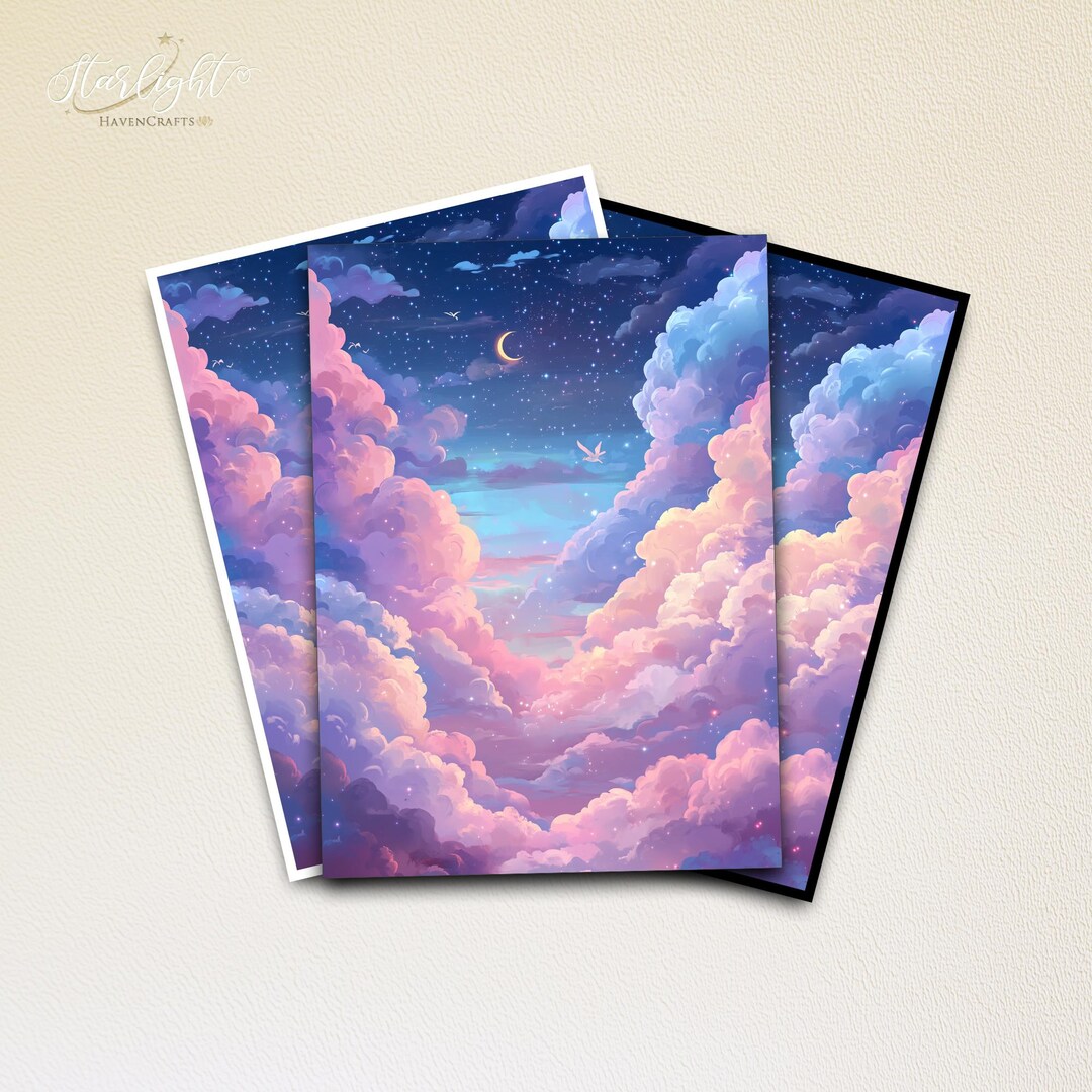 Mtg Card Sleeves,night Sky Card Sleeves,top Quality and Detailed Magic ...