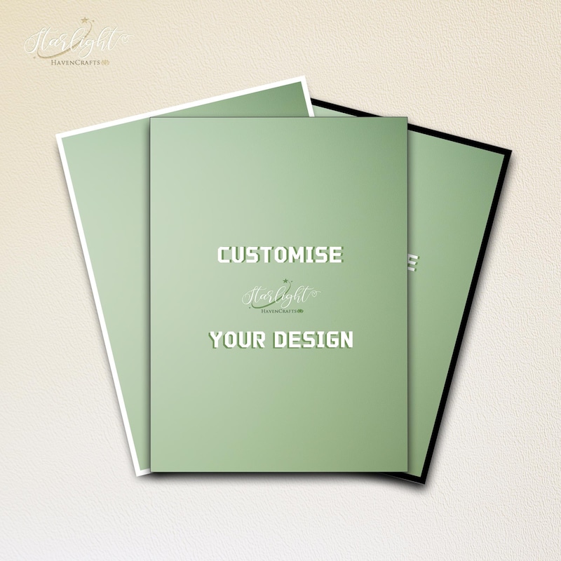 Custom Card Sleeves - Etsy