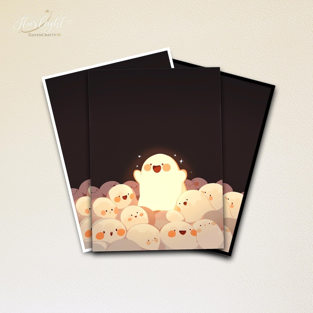 Mtg Card Sleeves,cute Ghost Card Sleeves,top Quality and Detailed Magic ...