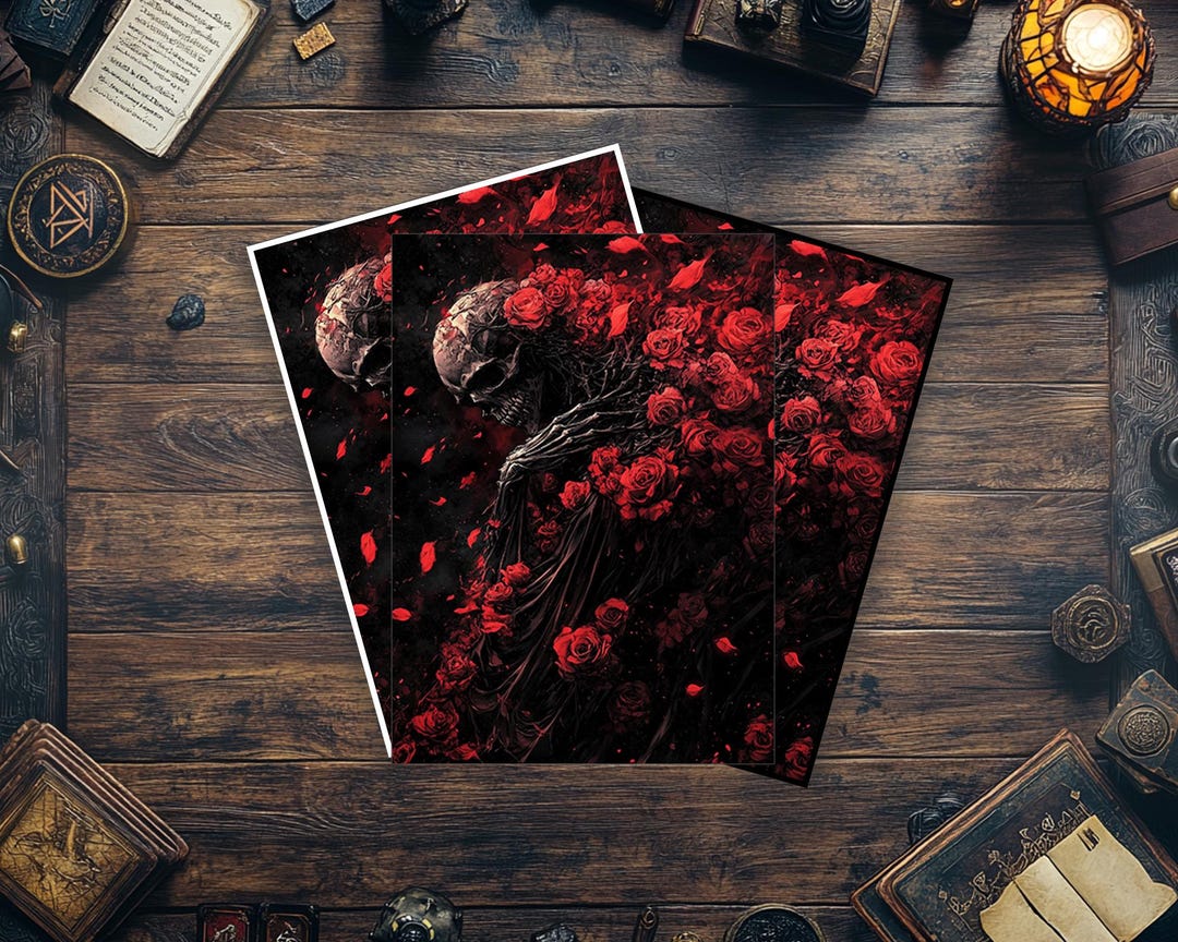 Mtg Card Sleeves,the Funeral of the Roses Card Sleeves,top Quality and ...