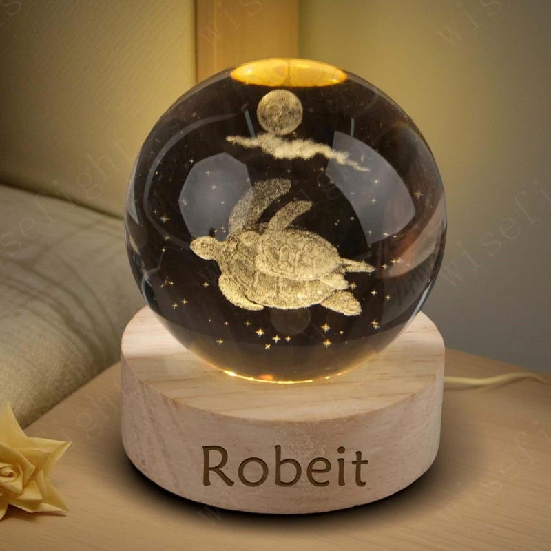 Turtle Lamp - Etsy