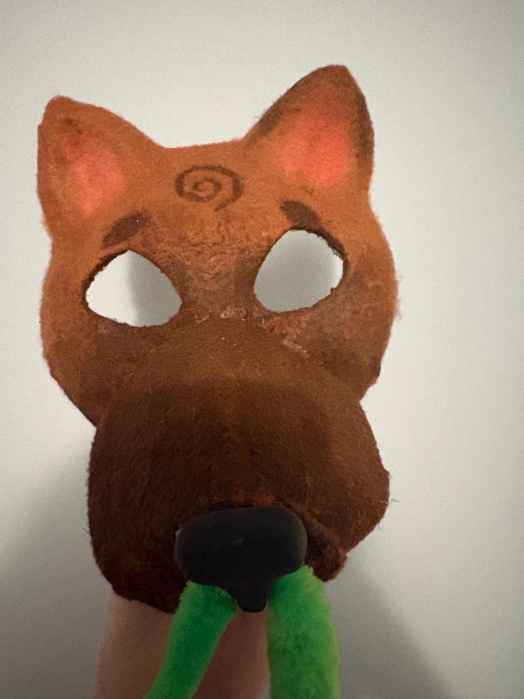Brown German Shepherd Mask Furry Therian - Etsy