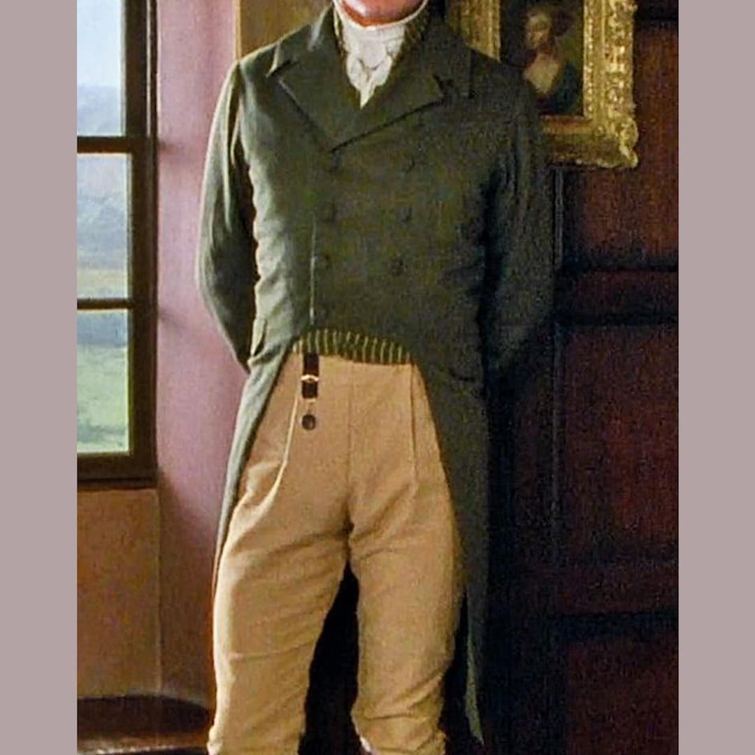 Mr. Darcy Green Wool Tailcoat: Pride and Prejudice Regency Jacket - Etsy