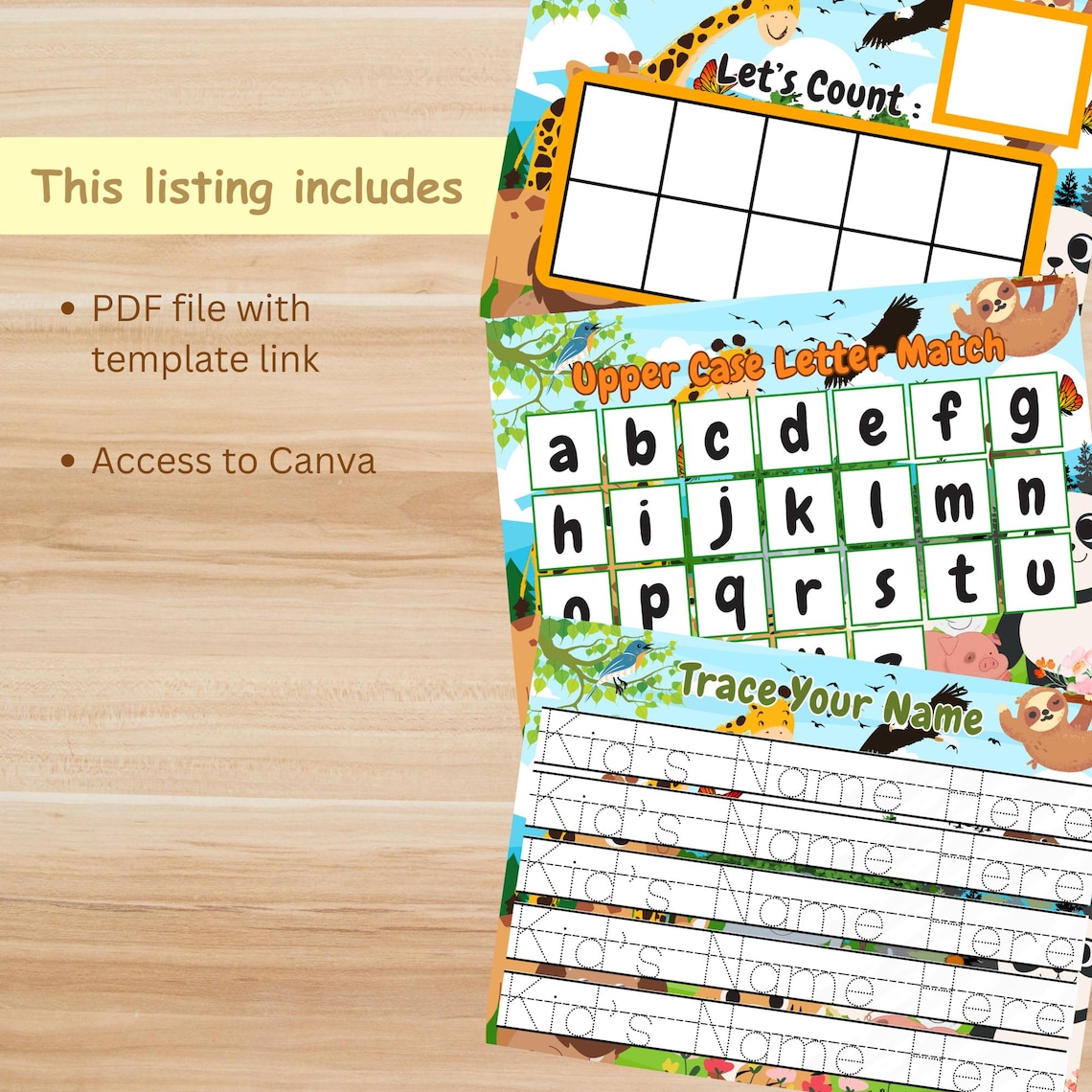 Busy Book Bundle for Kids Printable, Toddler Learning Binder, Preschool ...