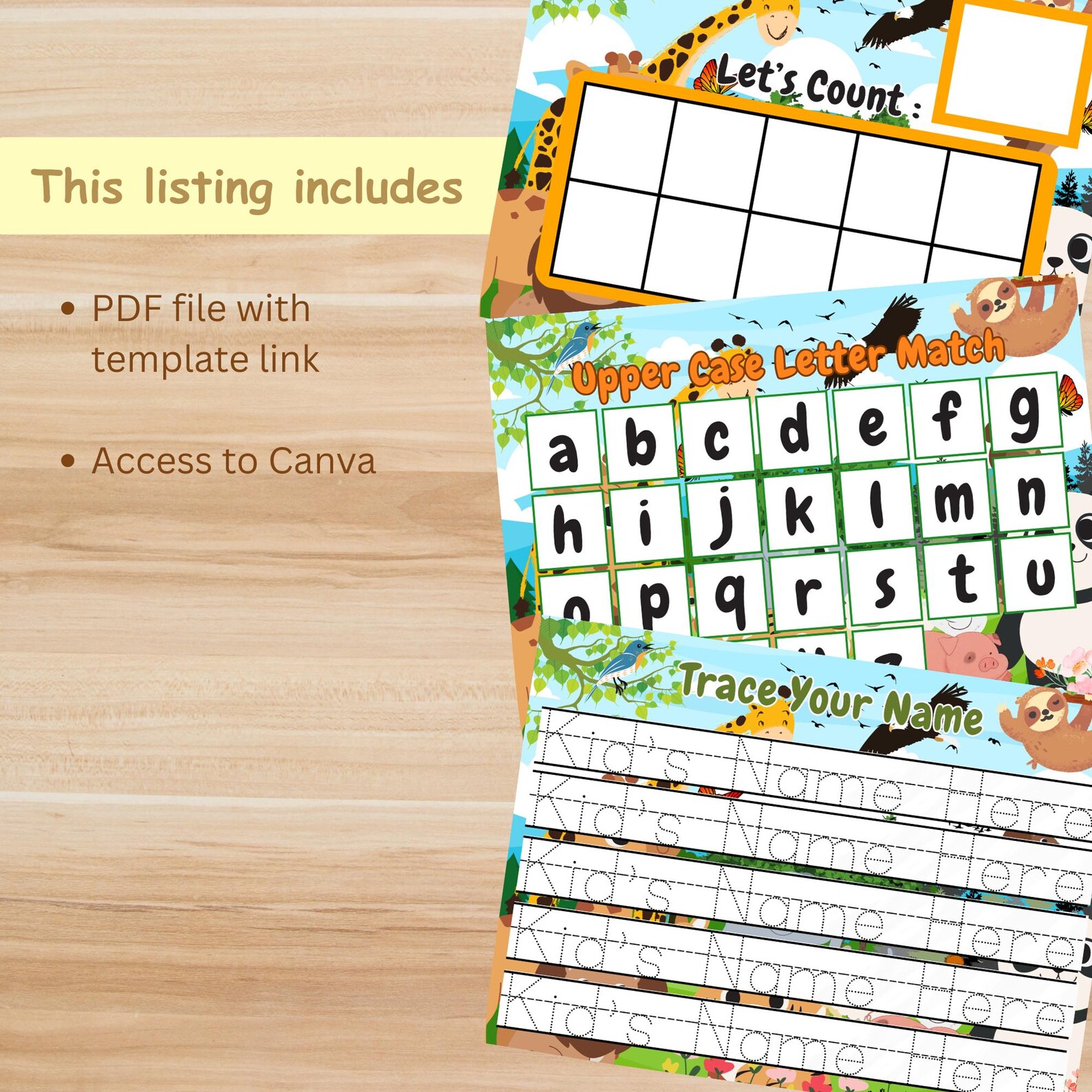 Busy Book Bundle for Kids Printable, Toddler Learning Binder, Preschool ...