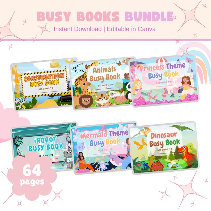 Busy Books - Etsy