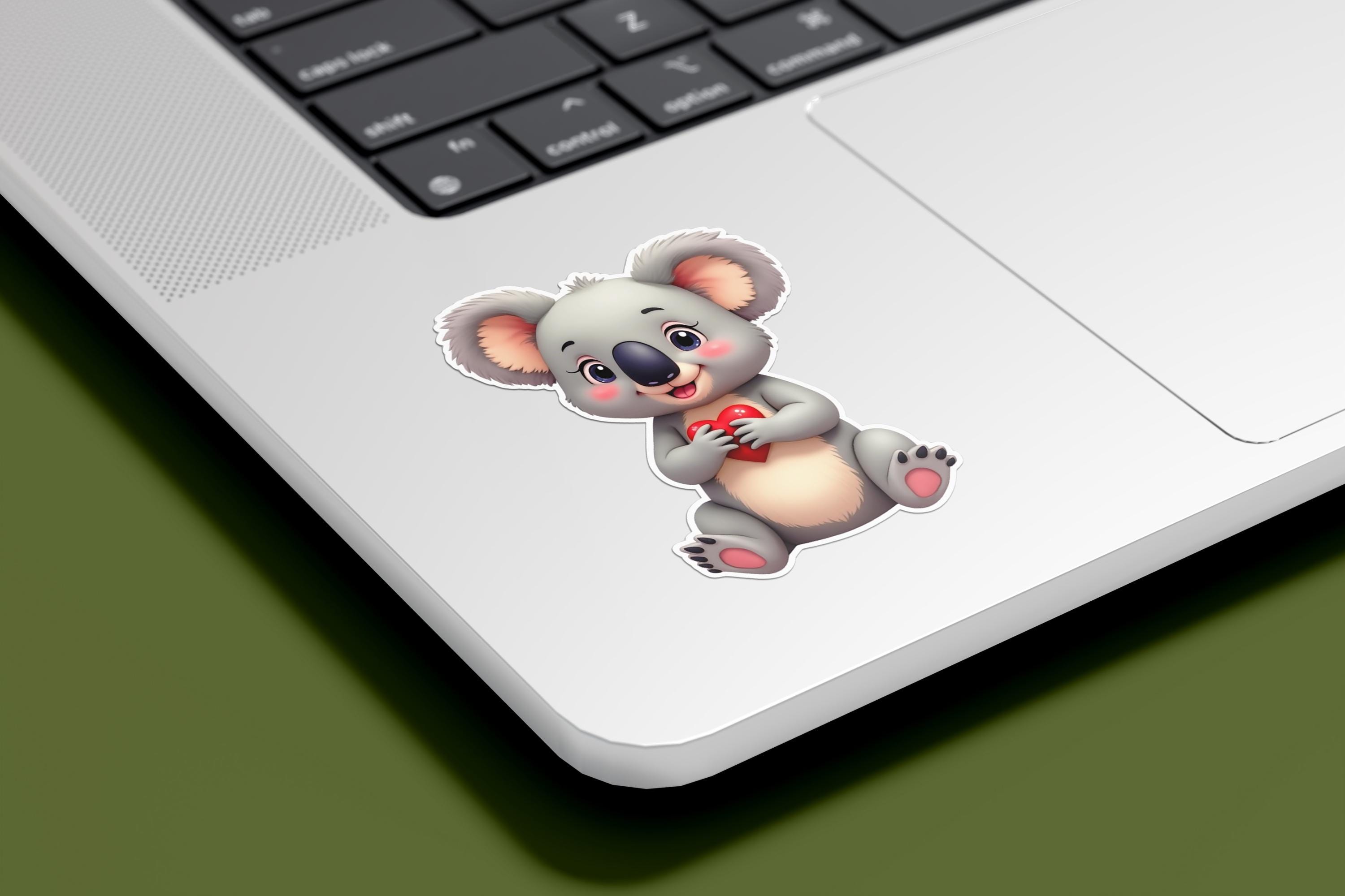 6 Cute Koala Digital Stickers | Printable PNG + Goodnotes Files ...